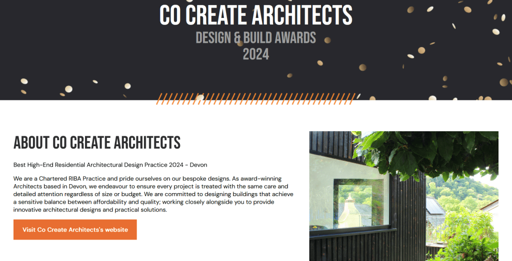 Design & Build Award Winner 2024 - Co Create Architects | RIBA ...